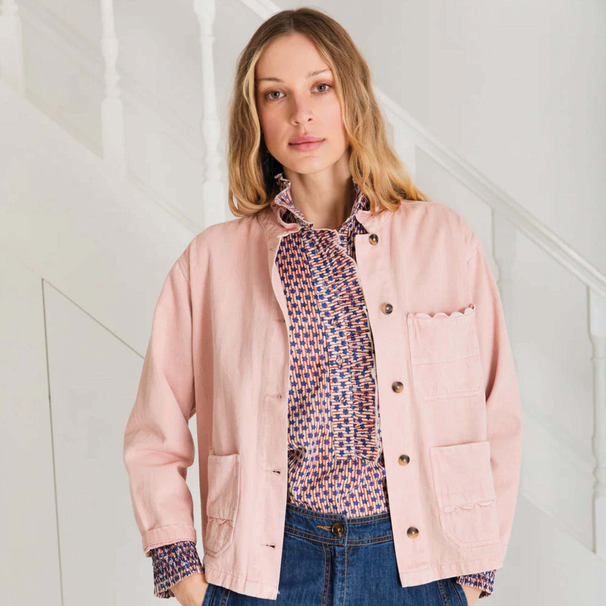 Bonté Chalk Pink Elliot Jacket – Jo & Co Home