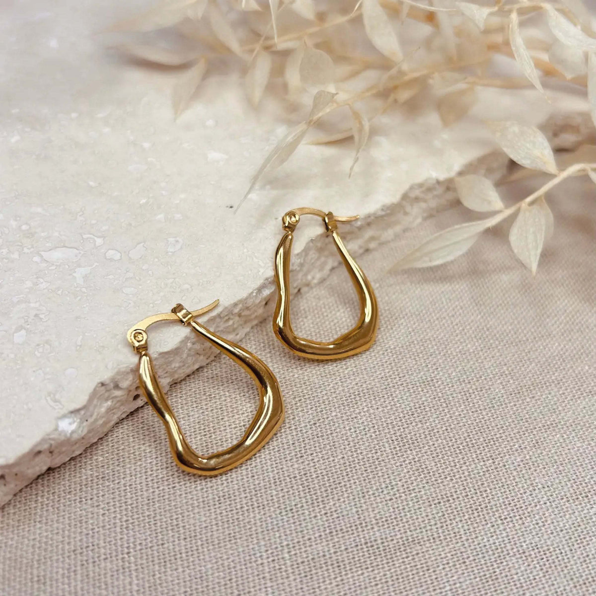 Abstract Hoop Earrings – Jo & Co Home