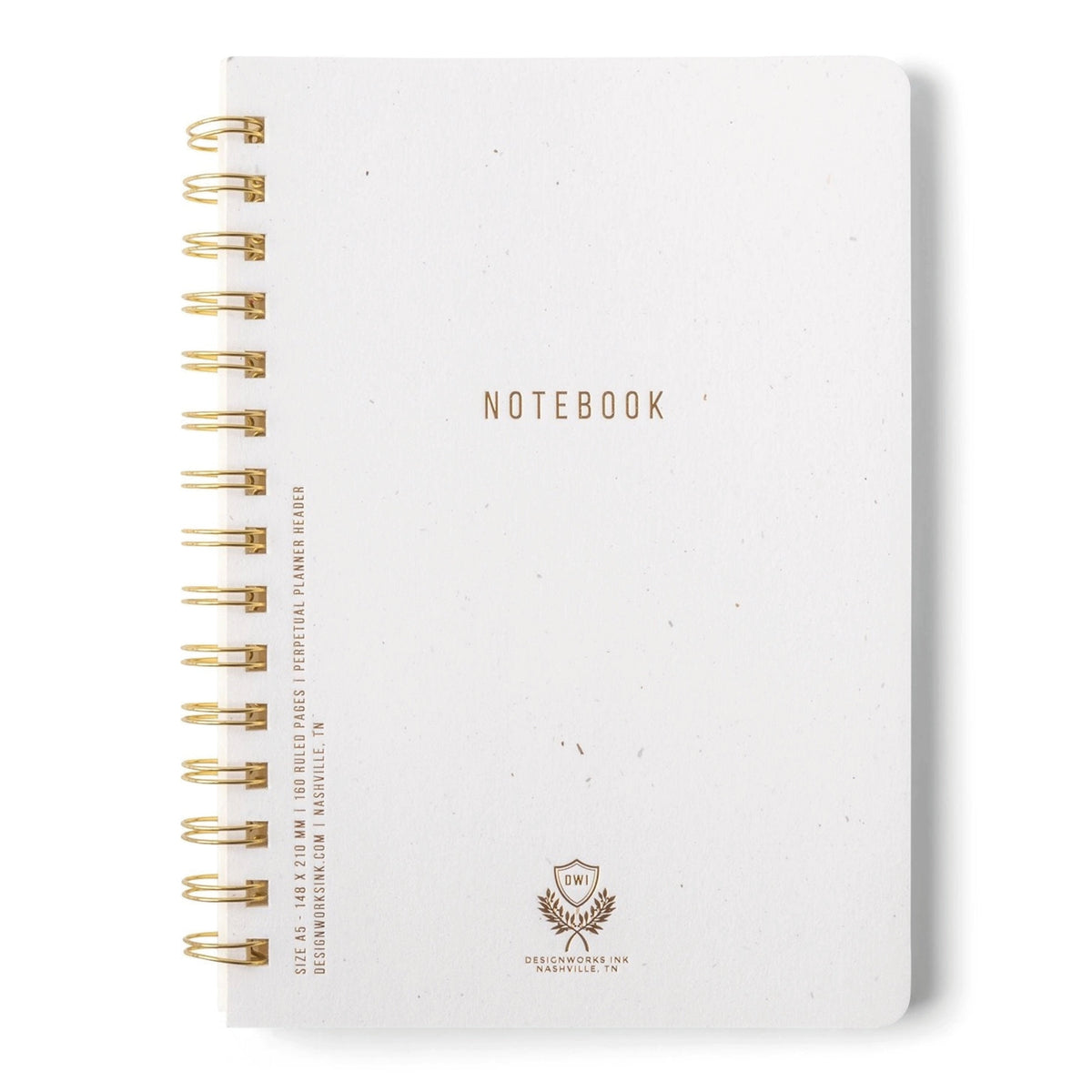 Ivory Kraft Twin Wire Notebook – Jo & Co Home