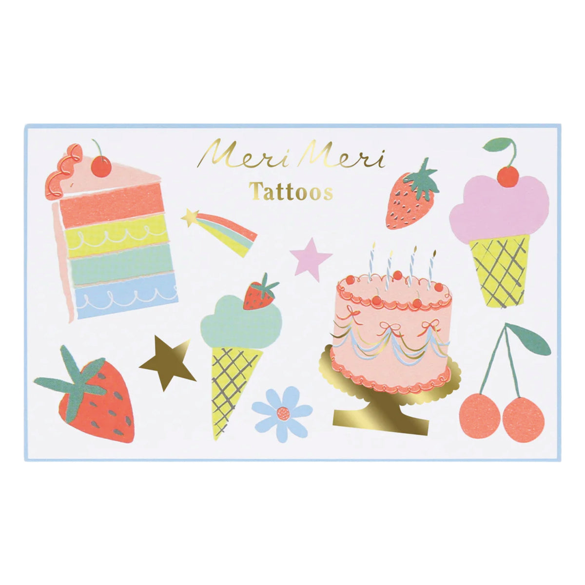 Meri Meri Birthday Temporary Tattoos – Jo & Co Home