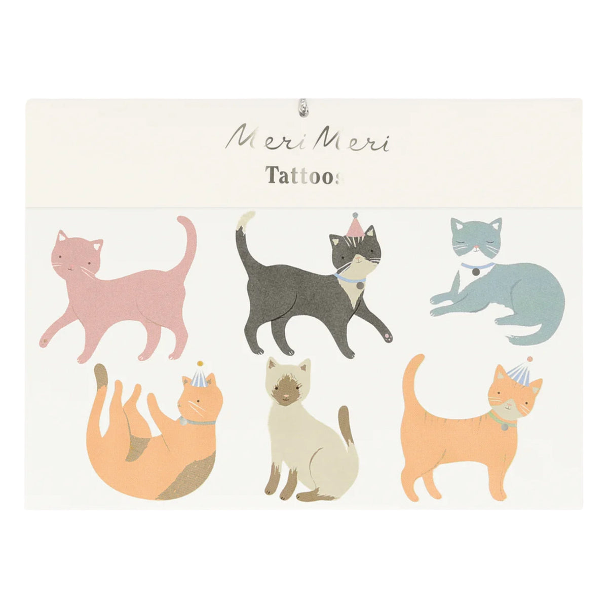 Meri Meri Cat Temporary Tattoos – Jo & Co Home